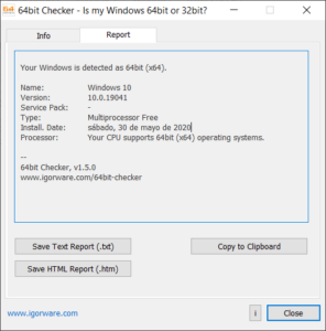 64bit Checker portátil - Download grátis para PC | Winpeaker