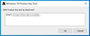 Download Windows OEM Product Key Tool | Winpeaker