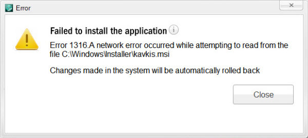 6 formas de reparar el error 1316 del instalador de Windows | Winpeaker